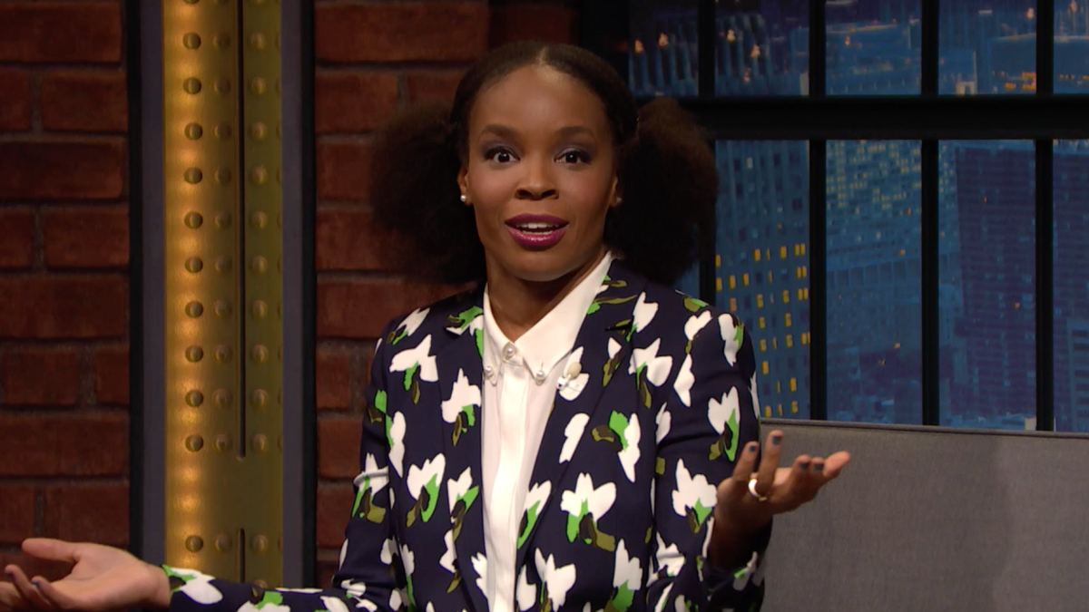 ‘Late Night’: Amber Ruffin Is Living Her Best ’14-Year-Old Boy’ Life ...