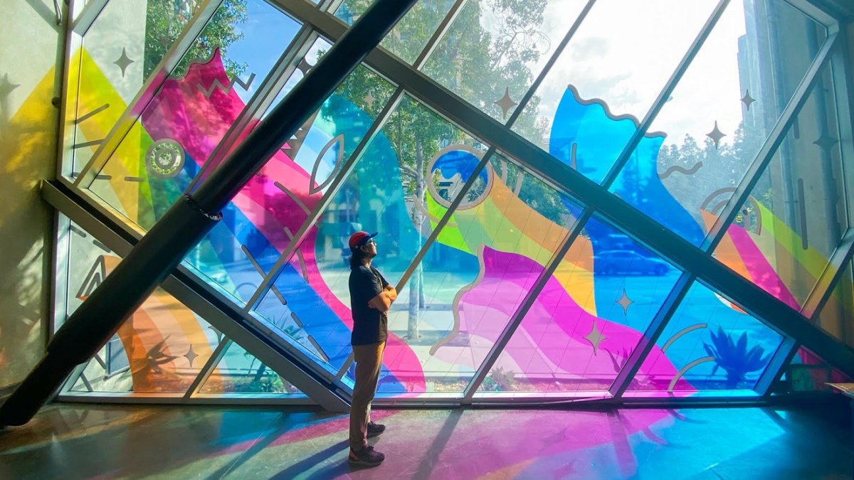 Vibrant, Colorful Mural Unveiled at New Children’s Museum – NBC 7 San Diego