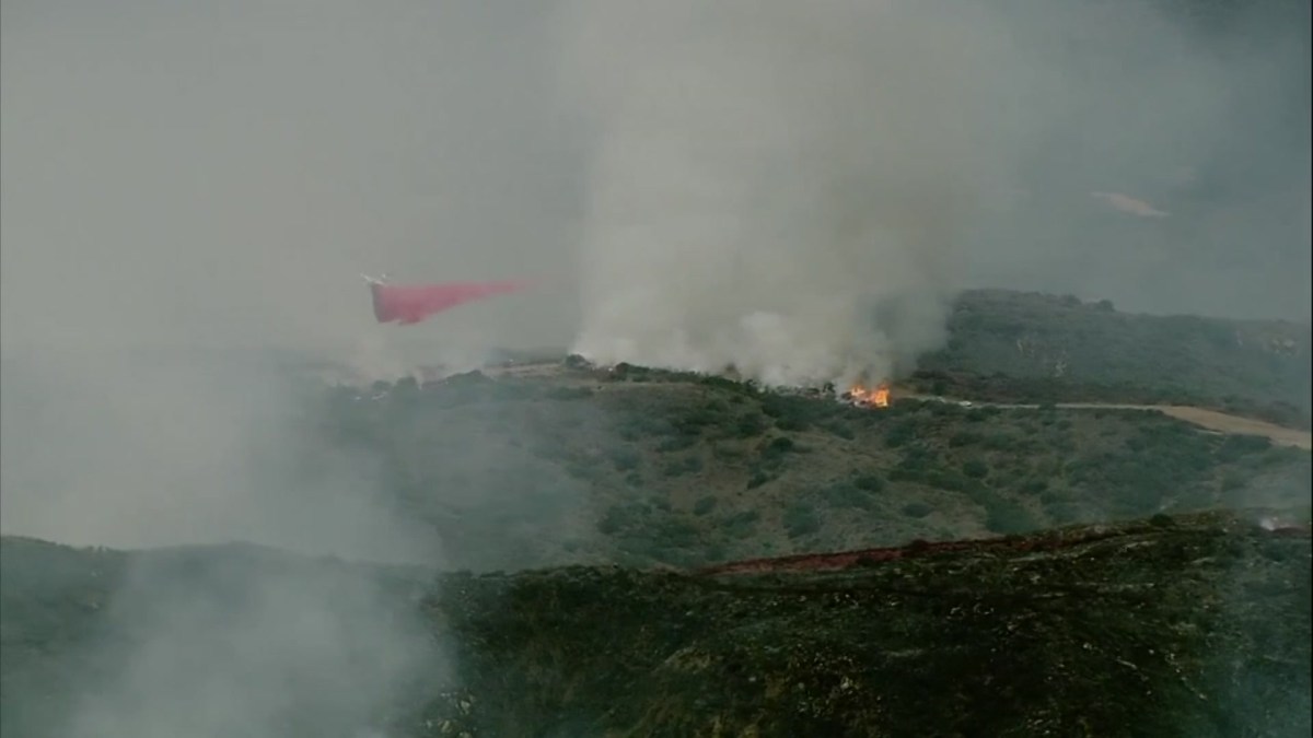 Creek Fire Burns in Fallbrook – NBC 7 San Diego