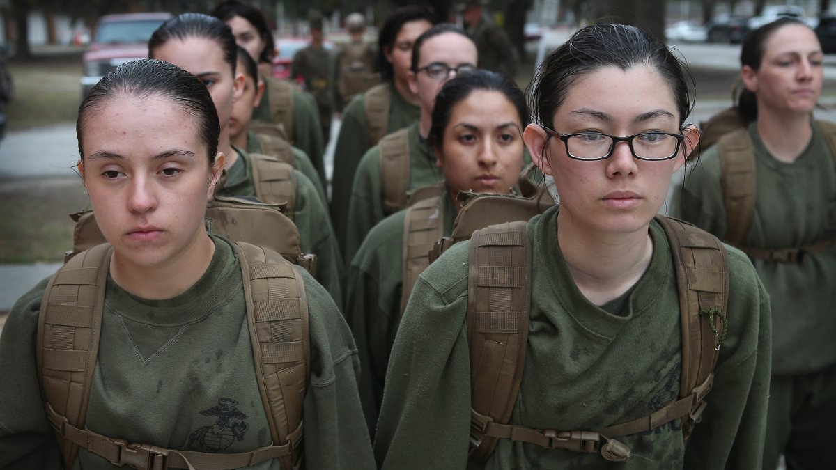 For First Time Ever, Female Recruits Will Train at MCRD San Diego in ...