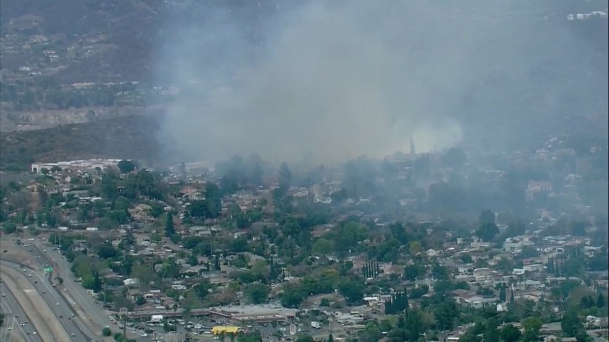 Campo Fire Burns Near Homes in Rancho San Diego – NBC 7 San Diego