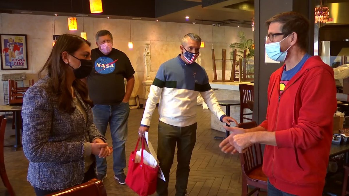 Rep. Jacobs Talks 1-on-1 With Small Business Owners About Future Relief ...