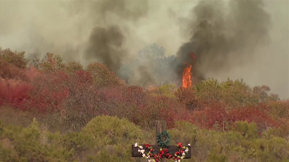 Brush Fire Sends Smoke Over San Marcos – NBC 7 San Diego