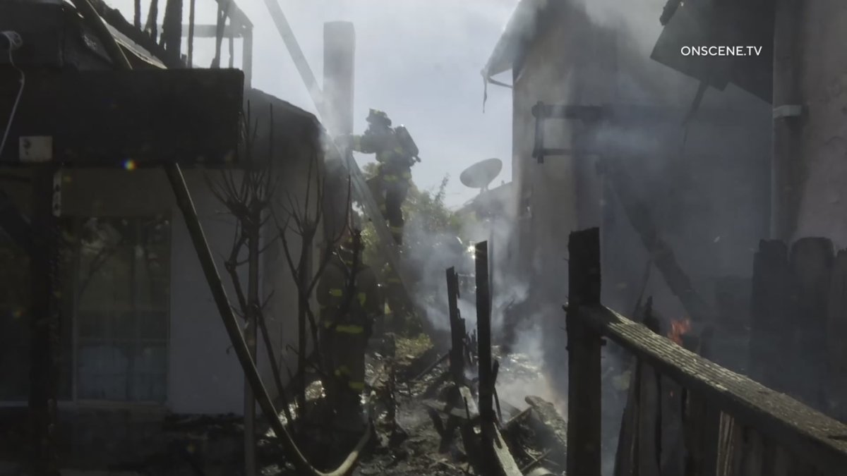 Woman Injured in House Fire Near Skyline Area – NBC 7 San Diego
