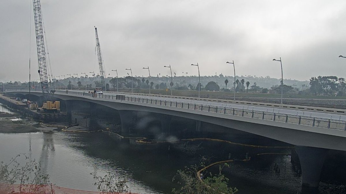 West Mission Bay Drive Bridge Project Now Halfway Complete: City – NBC ...