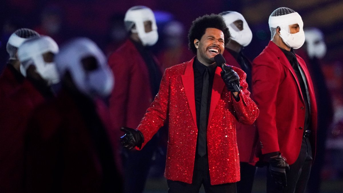 The Weeknd Lights Up the Super Bowl Halftime Show With Explosive ...