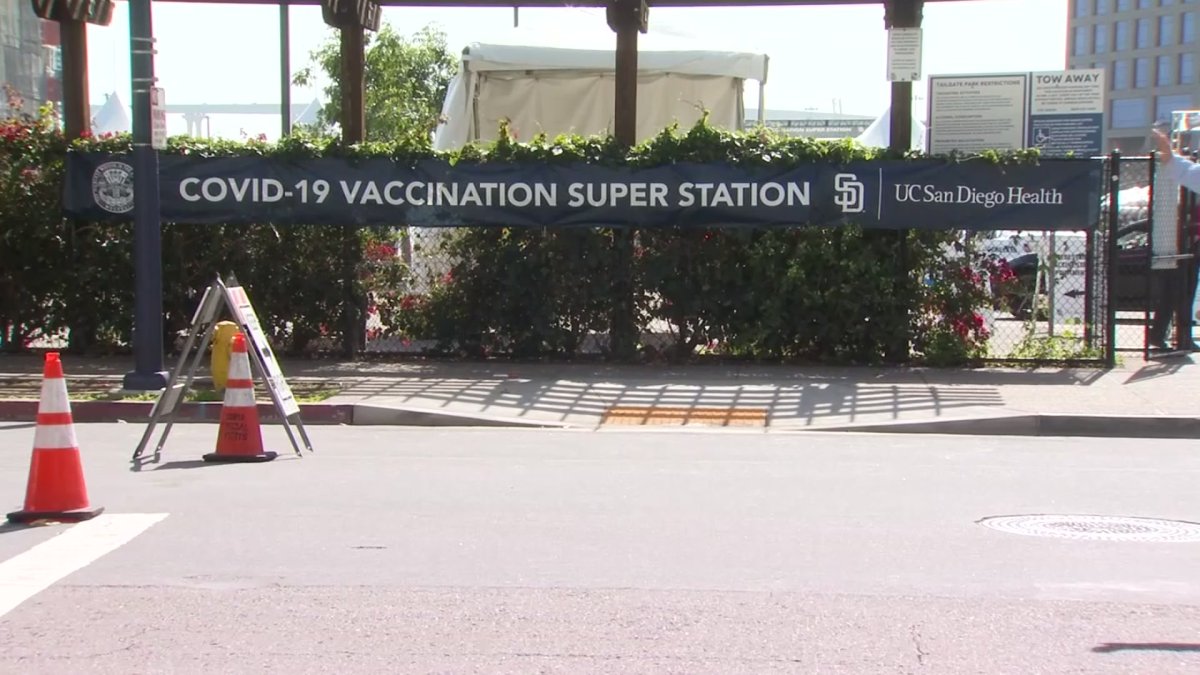 Downtown San Diego’s vaccination super station at Petco Park Reopened ...