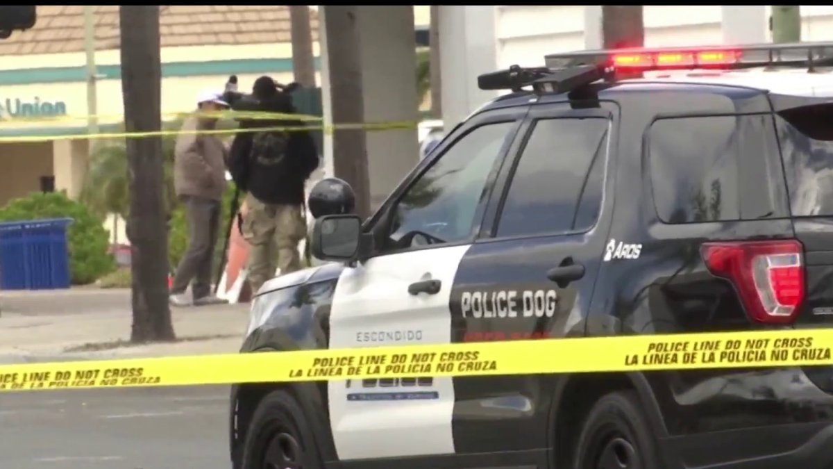 Deadly Police Shooting in Escondido Sparks Small Protest Outside PD ...