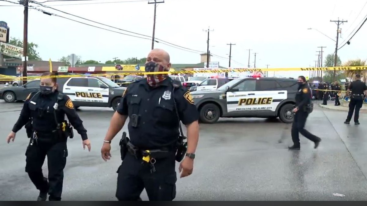 San Antonio Officer Shot 2 Men Killed During Traffic Stop Nbc 7 San