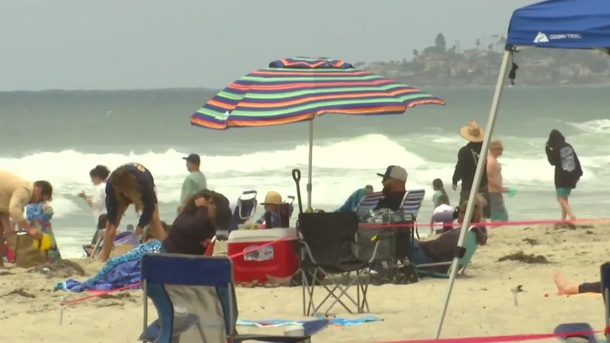 Crowds Pack Beaches for Memorial Day Weekend – NBC 7 San Diego