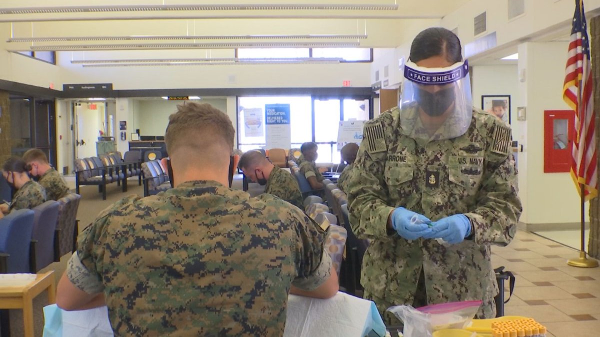 Camp Pendleton Marines Volunteer for COVID-19 Study – NBC 7 San Diego