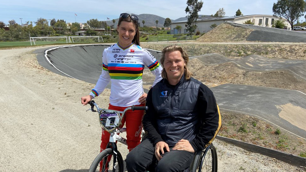 Olympic Dreams Podcast: Alise and Sam Willoughby Talk BMX – NBC 7 San Diego