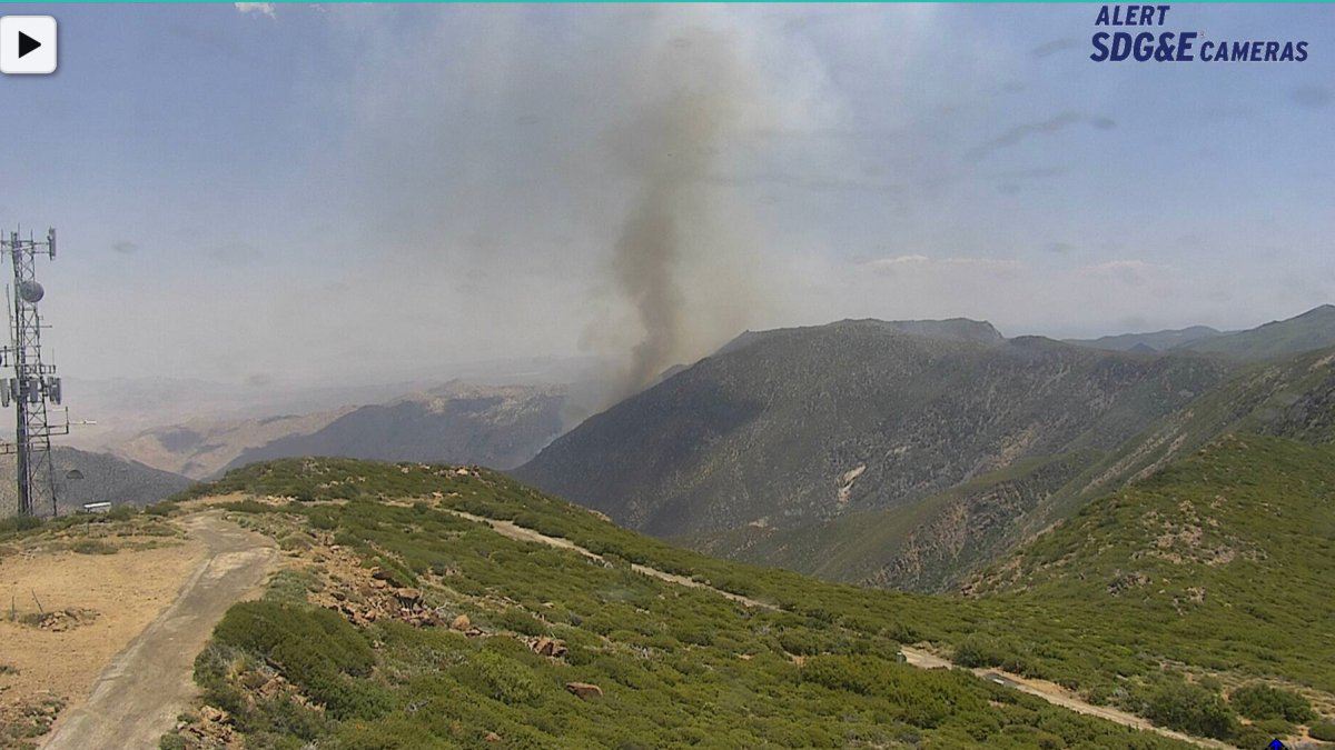Canebrake Canyon Vegetation Fire Grows to 515 Acres: Cal Fire – NBC 7 ...