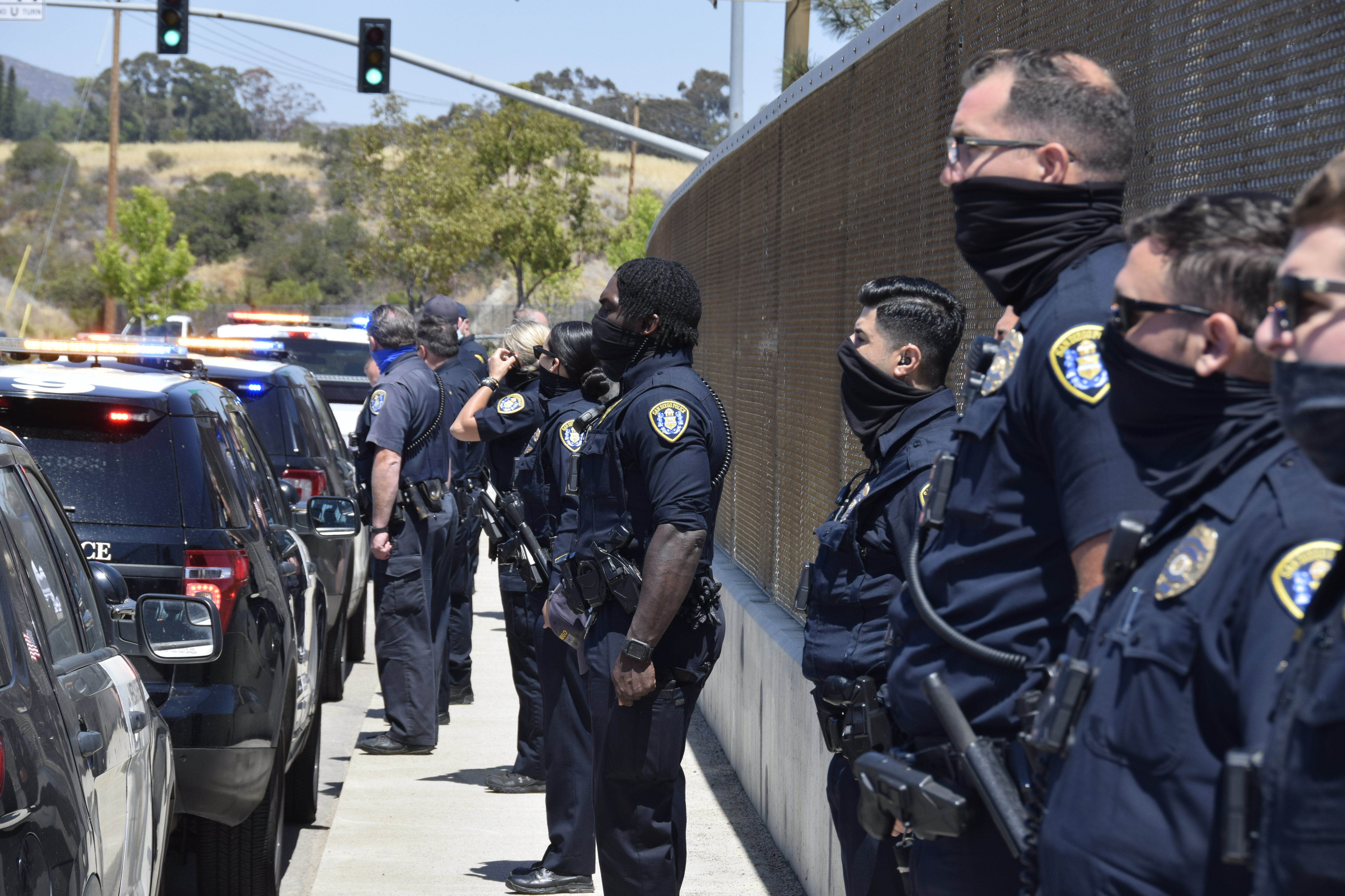 Vigils Held in Remembrance of SDPD Officers Killed in Wrong-Way Crash ...