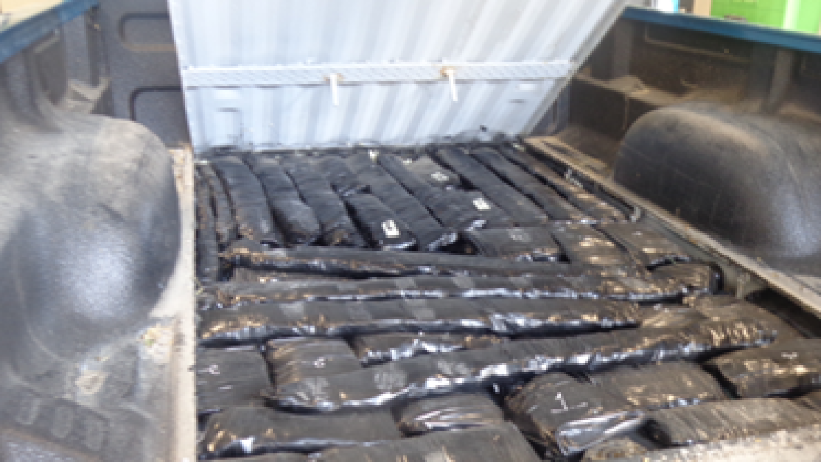 Over 100 Pounds of Meth Discovered in Truck’s False Compartment – NBC 7 ...