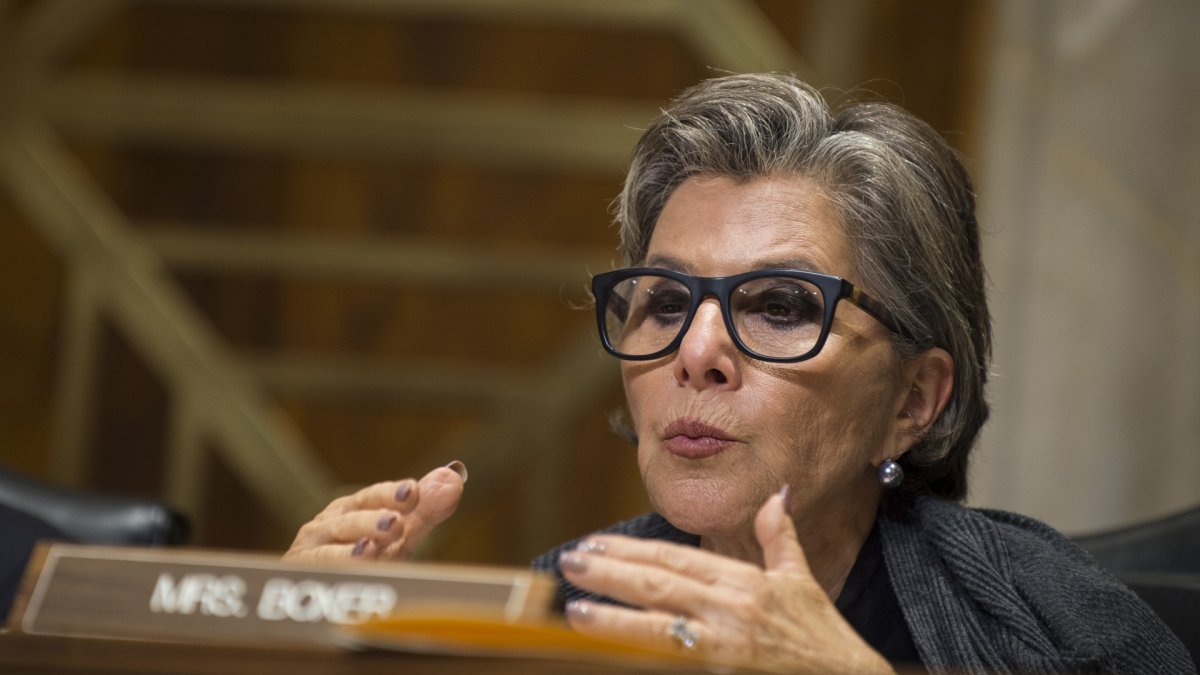 ‘thats Just Not Right Barbara Boxer Speaks Out After Being Assaulted