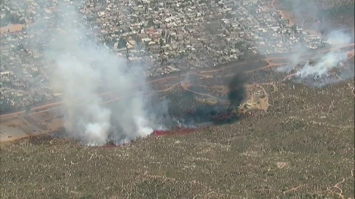 30-Acre Brush Fire in Tecate 50% Contained, Evacuation Warnings Issued ...