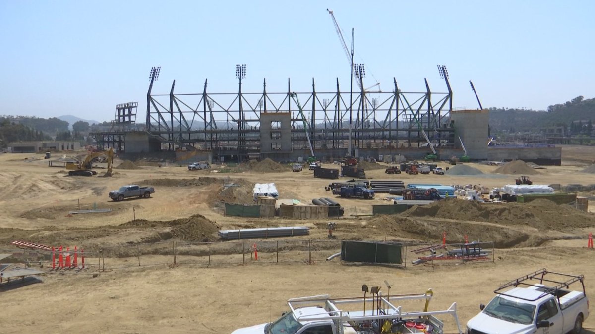 Aztec Stadium Passes Milestone – NBC 7 San Diego