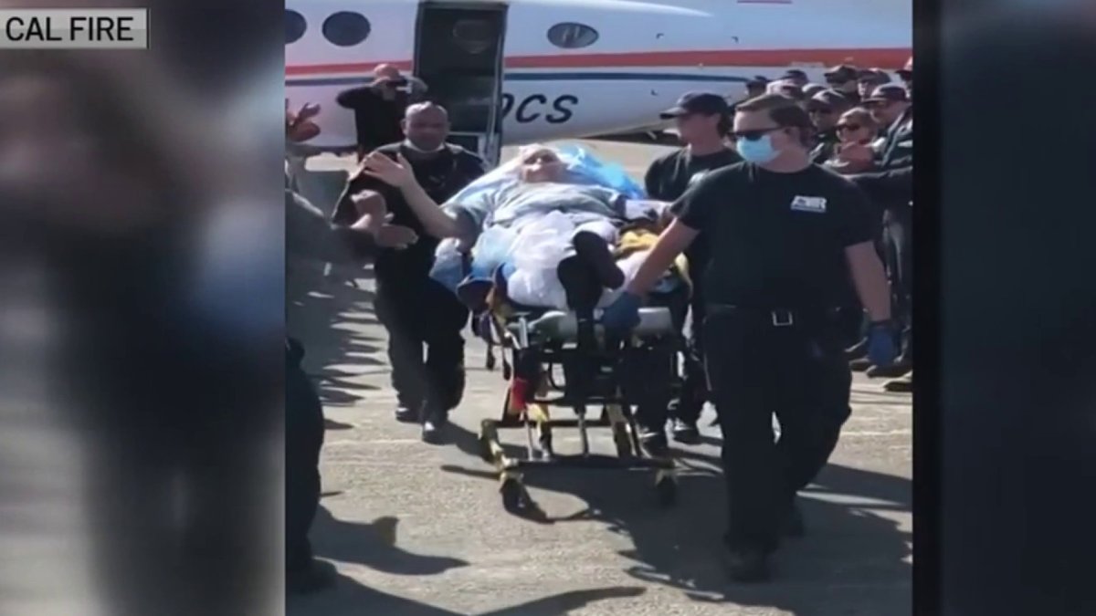 Injured Cal Fire Captain Returns From “Dixie Fire” – NBC 7 San Diego