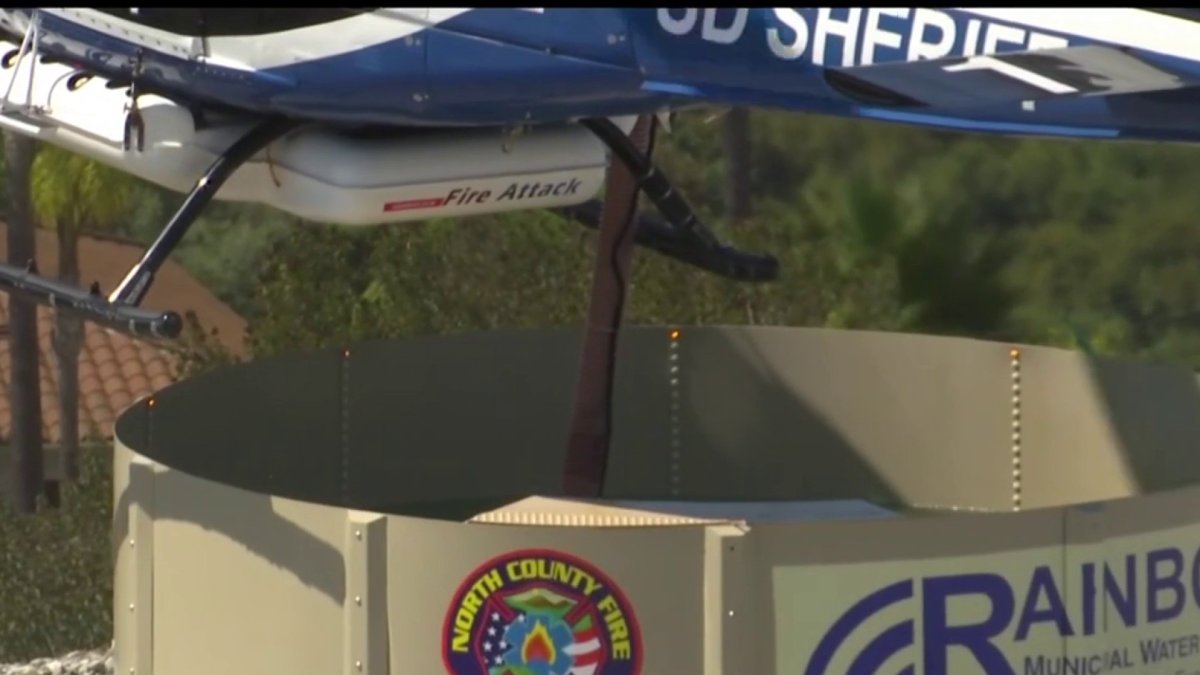 Cal Fire UnveilsNew ‘Heli-Hydrant’ for Firefighting Choppers – NBC 7 ...