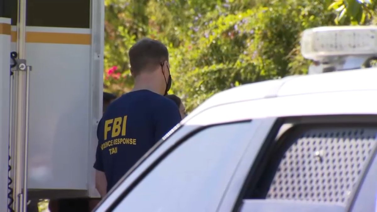 PHOTOS: Law Enforcement, Supporters at Millete House Following Husband ...