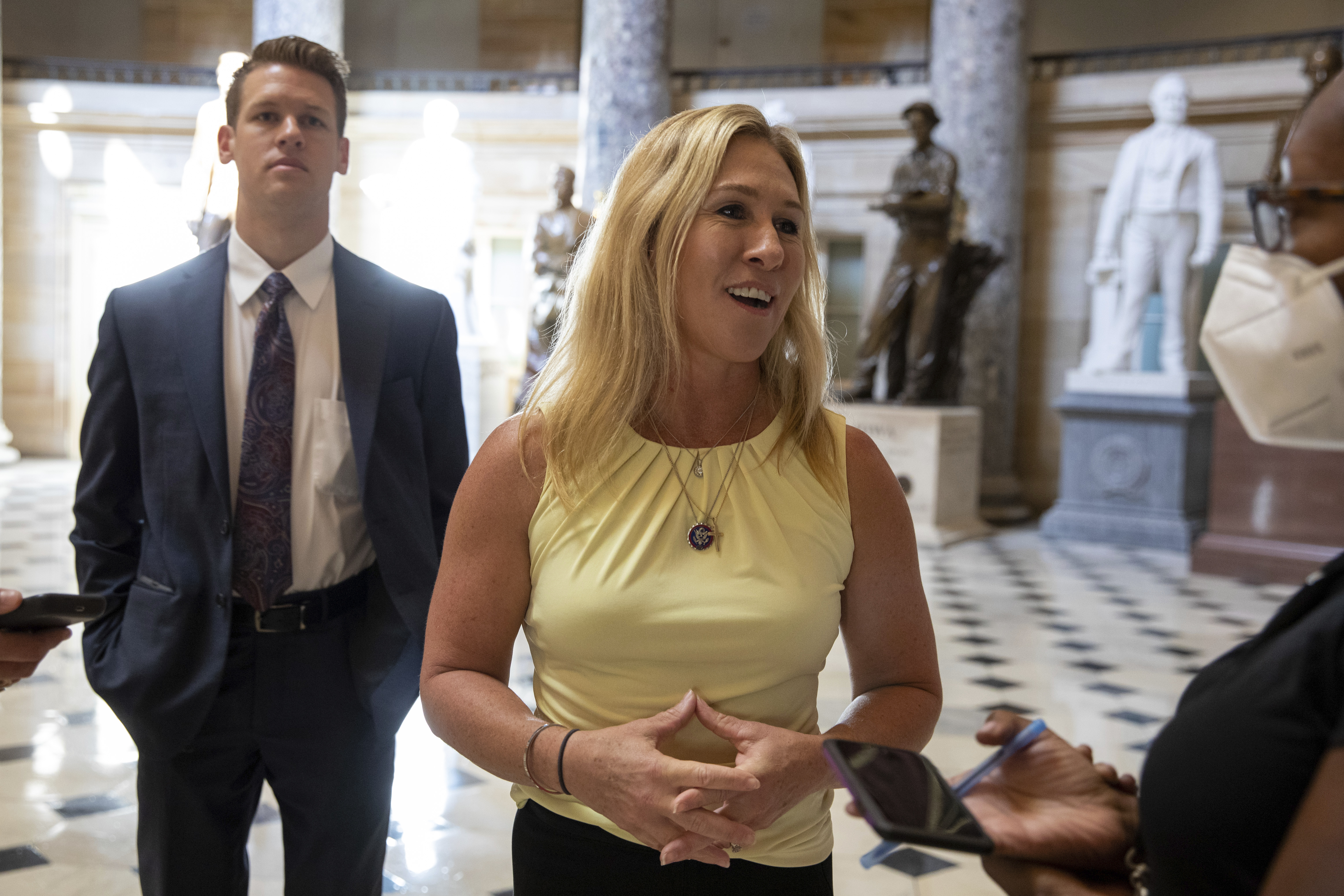 Rep. Marjorie Taylor Greene Hit With 4 More Fines for Refusing to Wear ...