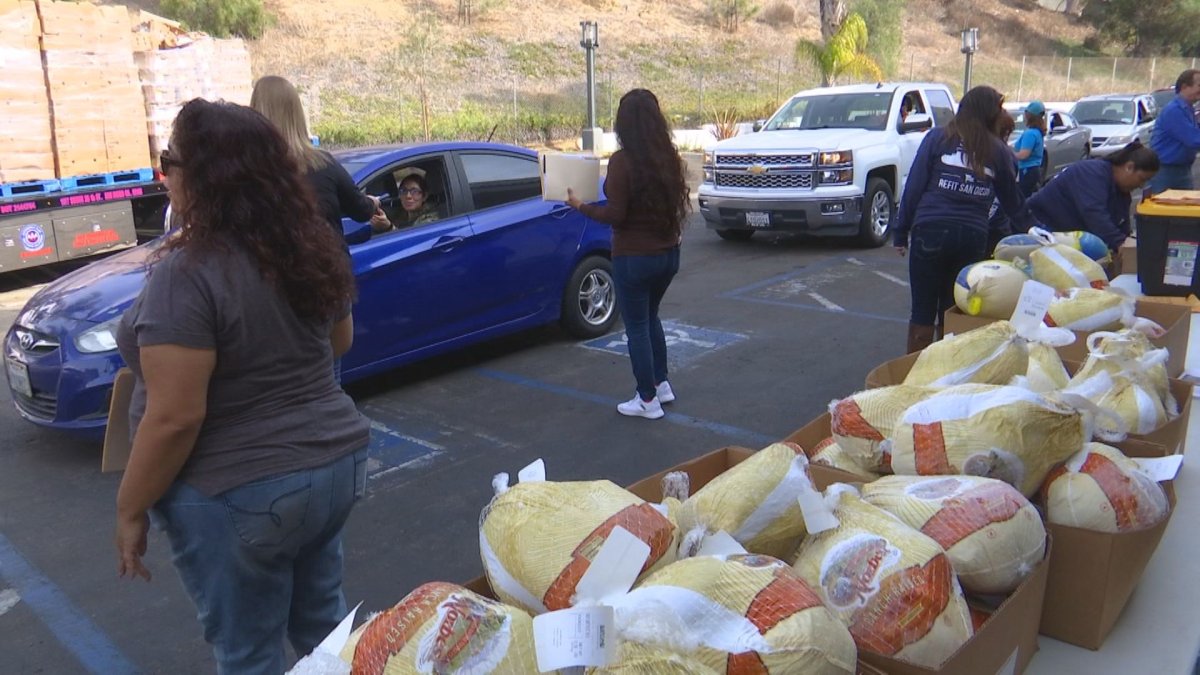 National City Leaders, Volunteers Pass Out More than 1,000 Turkeys ...