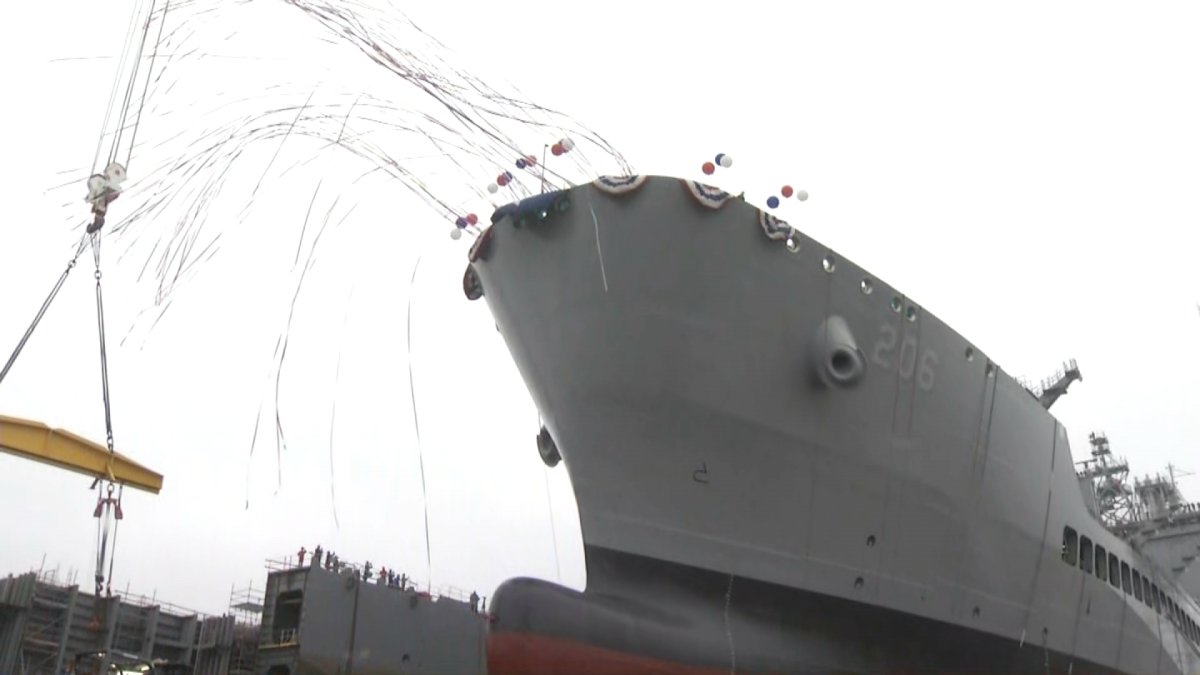 Navy to Christen USNS Harvey Milk Saturday in San Diego – NBC 7 San Diego