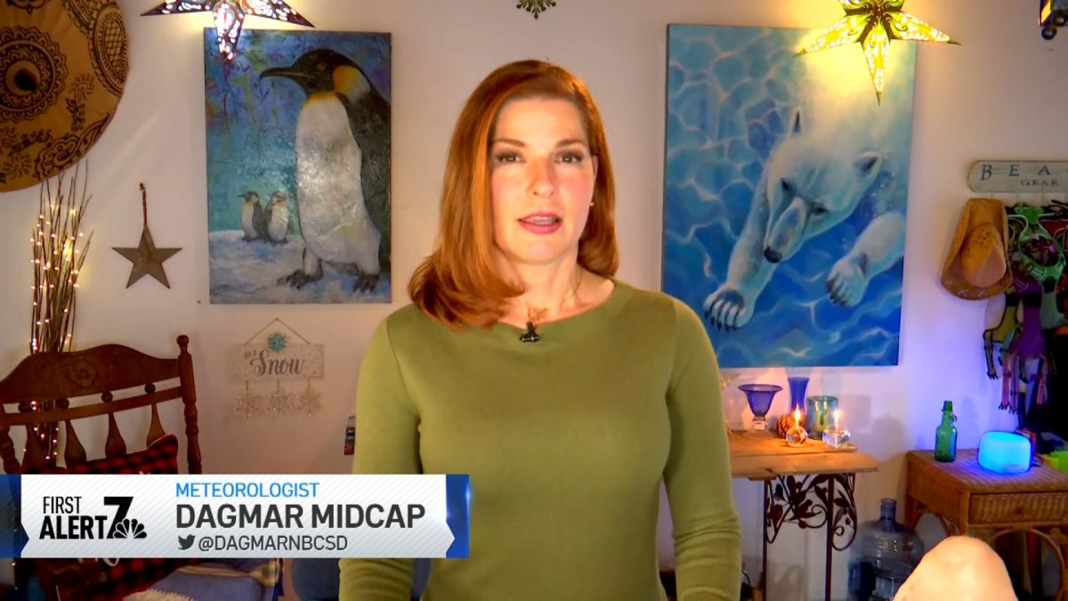 Dagmar Midcap’s Evening Forecast for Jan. 7, 2022 – NBC 7 San Diego