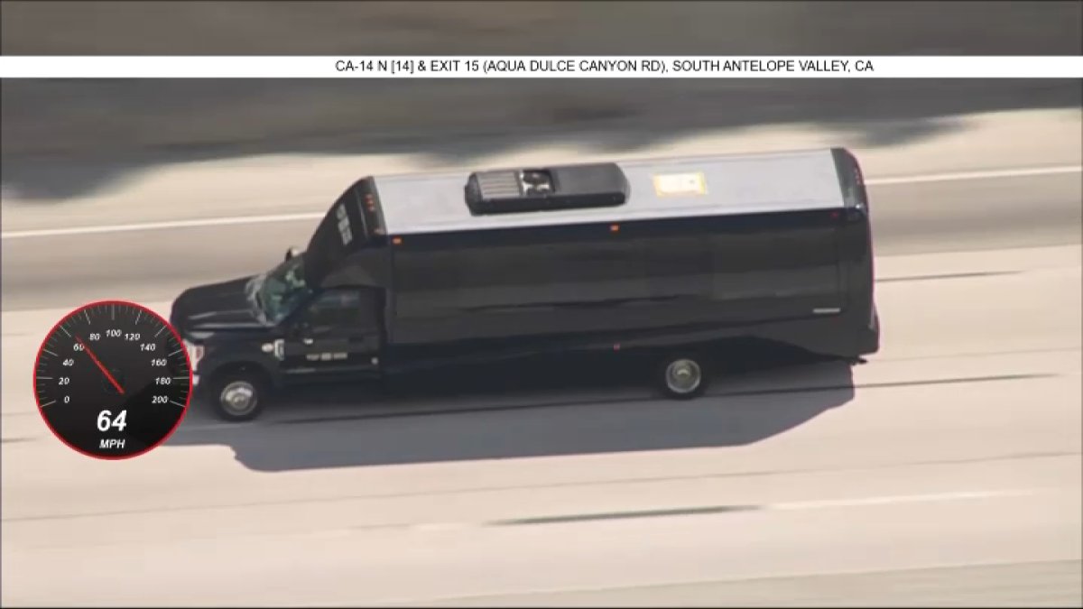 Party Bus Stolen From San Diego Leads Chase on Los Angeles Freeways ...