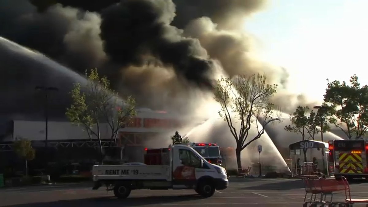 Fire Destroys Northern California Home Depot Store – NBC 7 San Diego