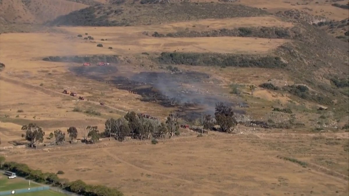 Dozens of Firefighters Stop Brush Fire in Otay Mesa – NBC 7 San Diego