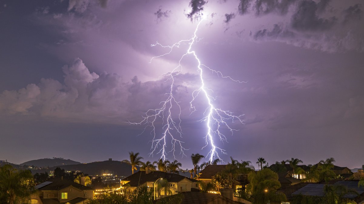 How Monsoon Moisture Brings Rain, Thunder to San Diego’s Mountains ...