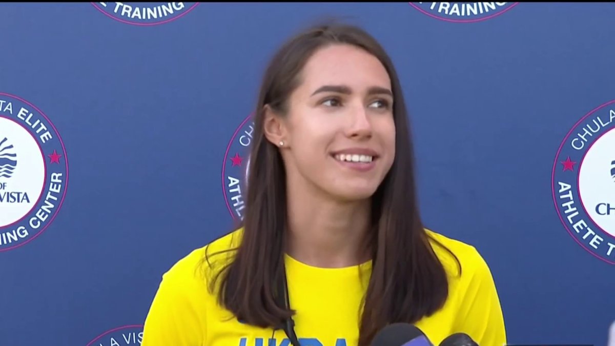 Ukrainian Sprinter Perseveres Through Pain as She Trains in Chula Vista ...