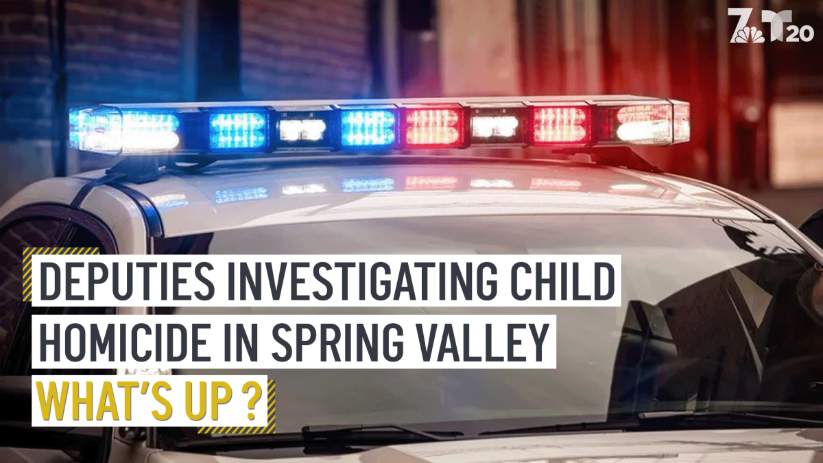 Deputies Investigating Child Homicide in Spring Valley | What’s Up ...