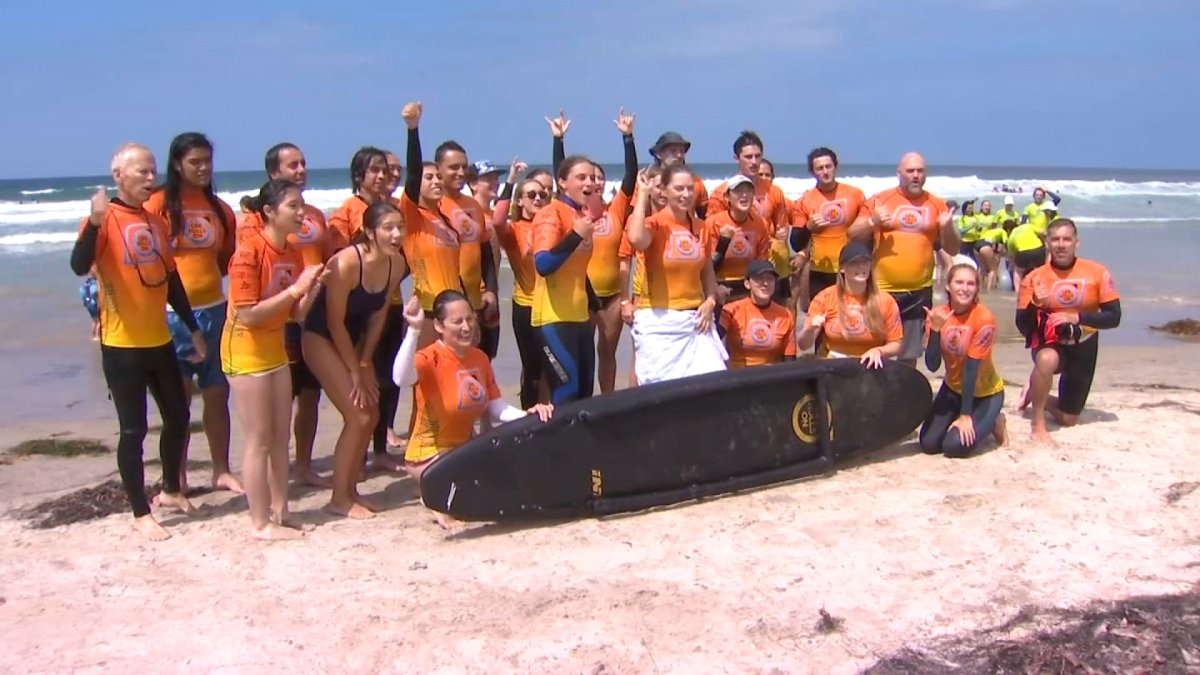 Hundreds Take Part in Adaptive Surfing Event for People with ...