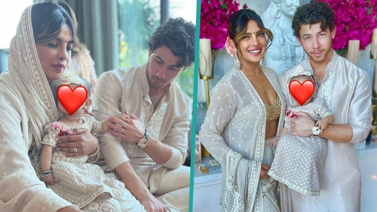 Nick Jonas & Priyanka Chopra Celebrate Diwali W/ Daughter Malti Marie ...
