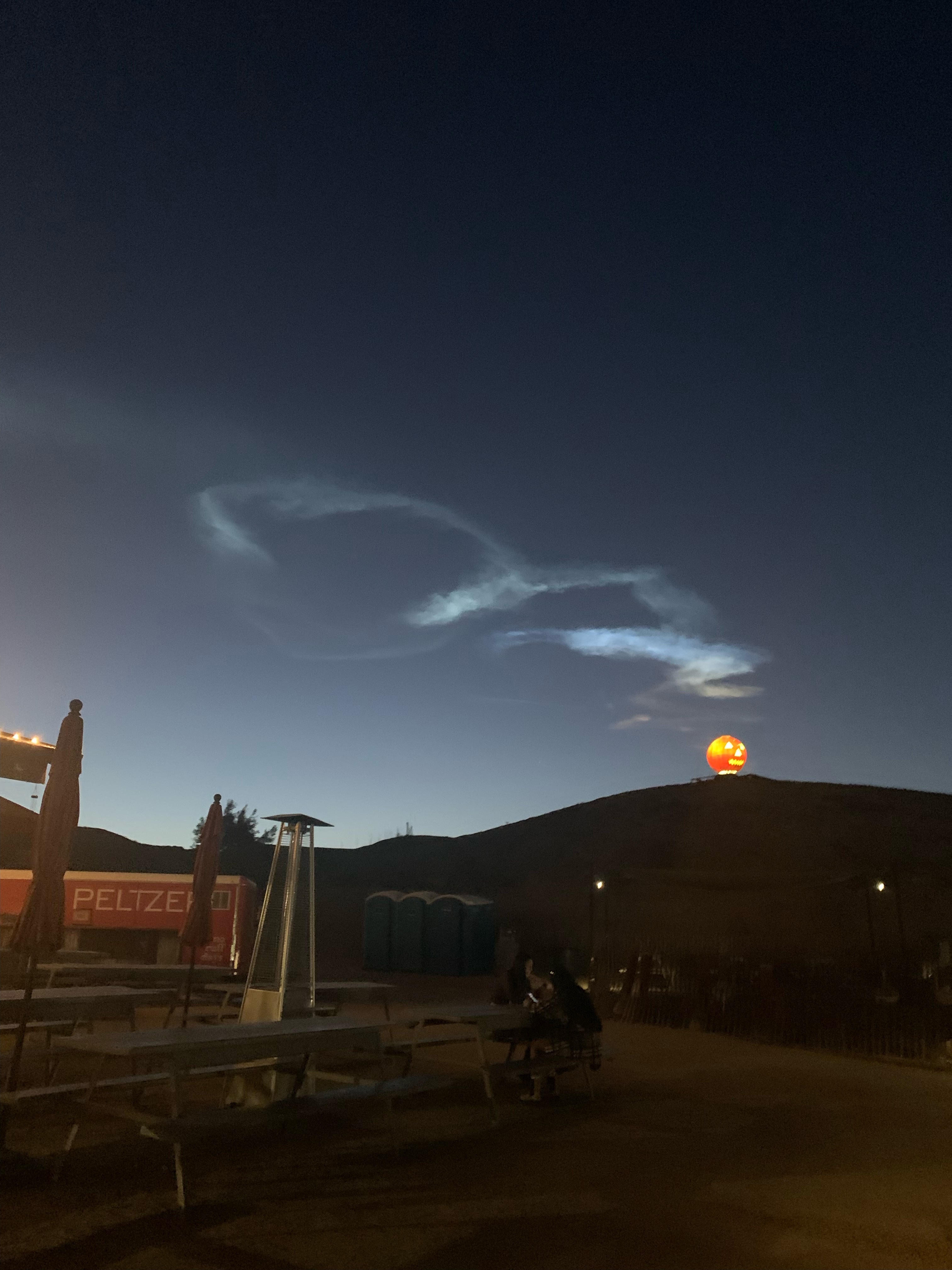 Photos: SpaceX’s Falcon 9 Rocket Illuminates San Diego, Mexico’s Sky ...