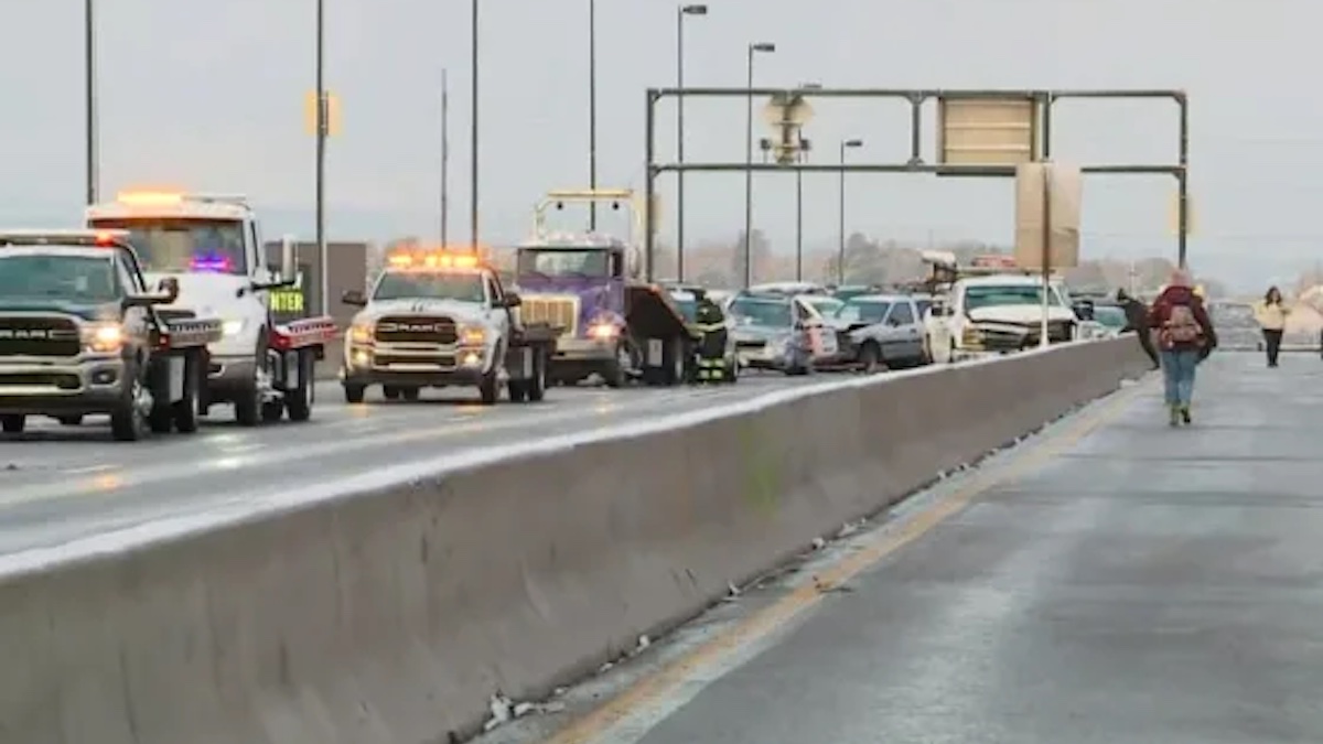 At Least 100 Cars Involved in Denver Crash Due to Icy Roads – NBC 7 San ...