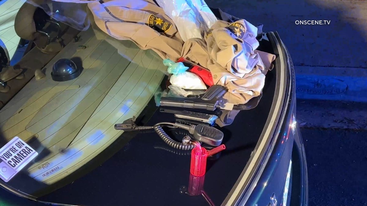 San Diego Traffic Stop Uncovers Stolen Sheriff’s Deptartment Equipment ... San Diego Traffic Stop Uncovers Stolen Sheriff’s Deptartment Equipment ...
