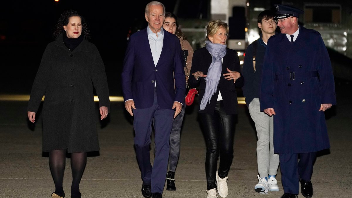 Biden Arrives in Familiar Getaway US Virgin Islands for Vacation – NBC ...