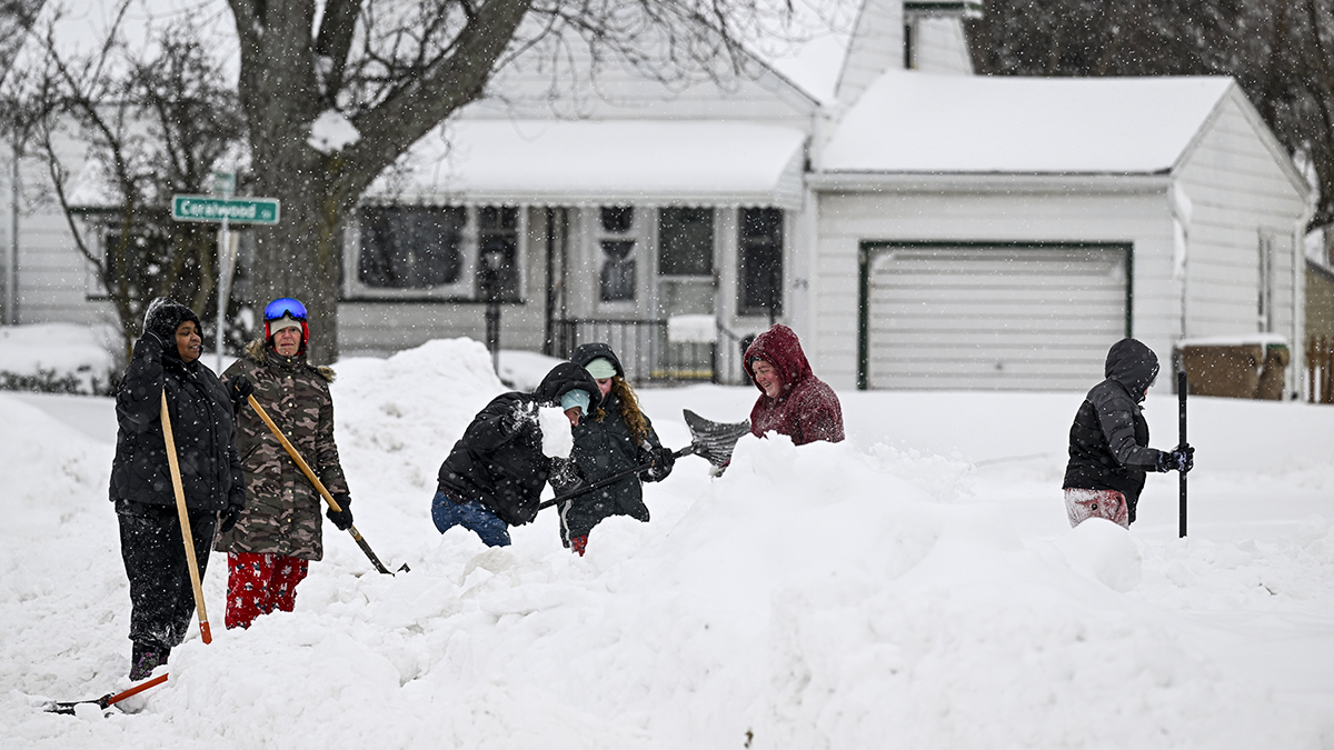 Buffalo Faces More Snow After Deadliest Storm in Decades – NBC 7 San Diego
