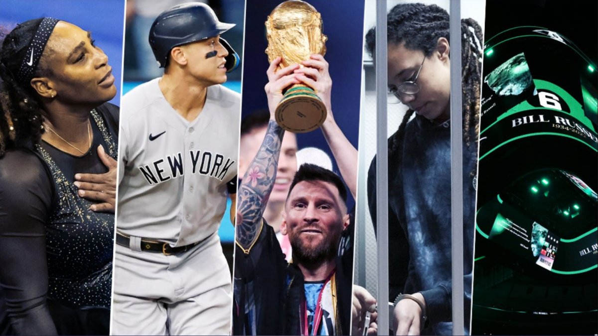 Serena, Griner, Judge And Messi Defined Year in Sports for 2022 – NBC 7 ...
