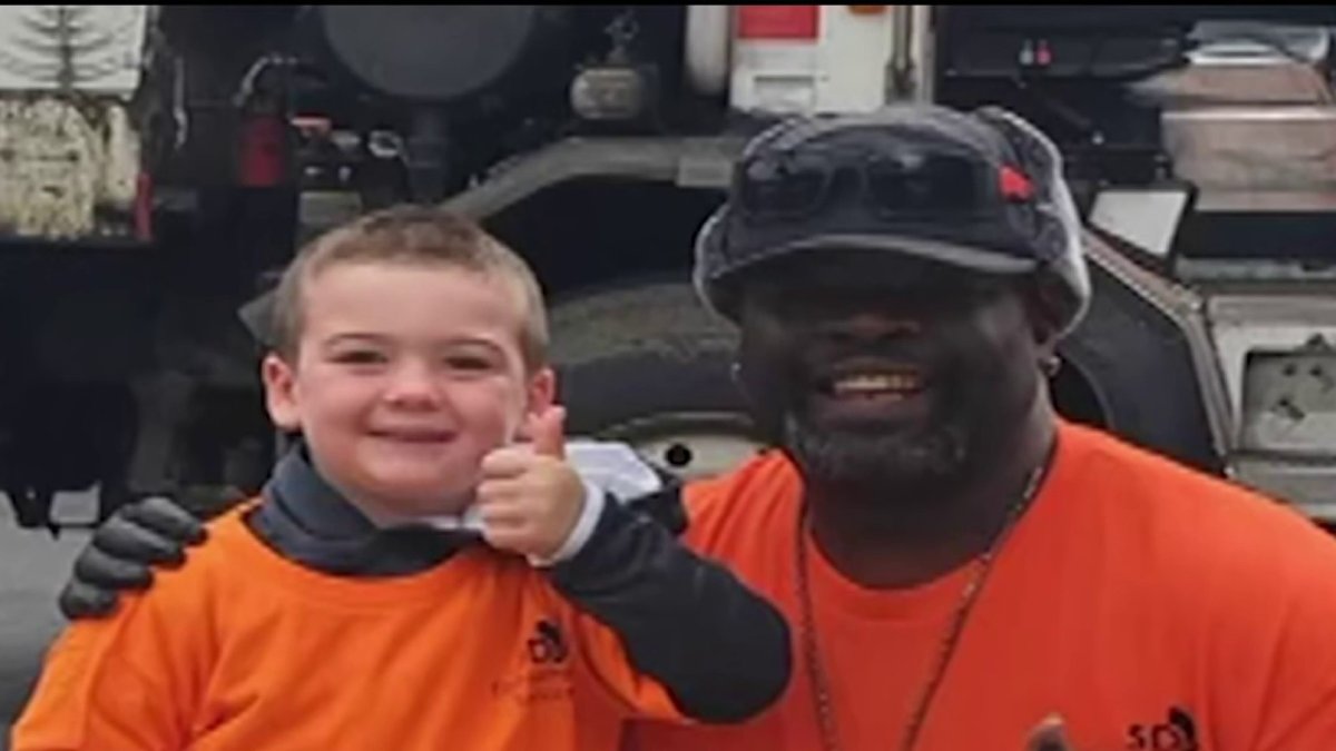 Special Friendship Forms Between San Diego Trash Truck Driver and 4 ...
