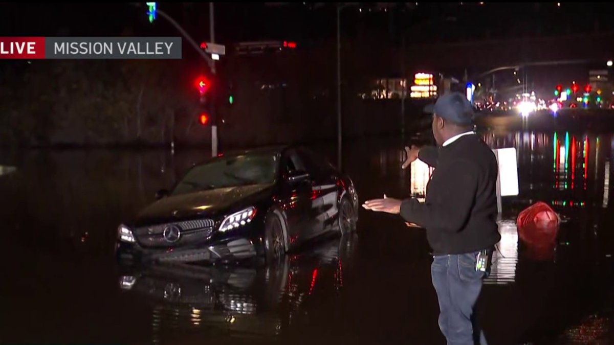 San Diego River Flooding in Mission Valley Stuns Residents – NBC 7 San ...