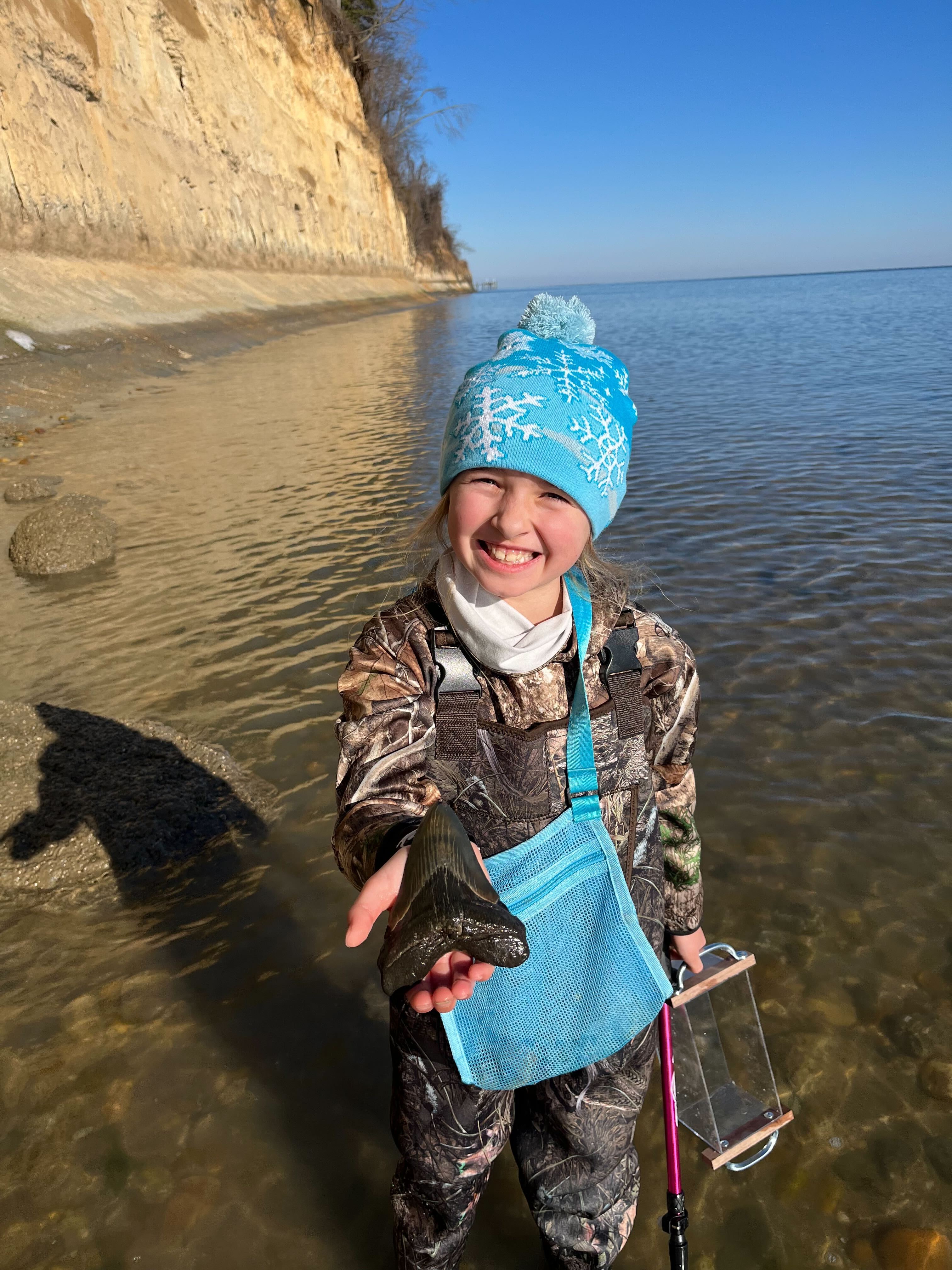 Photos: Maryland Girl Finds Giant Megalodon Tooth on Christmas – NBC 7 ...