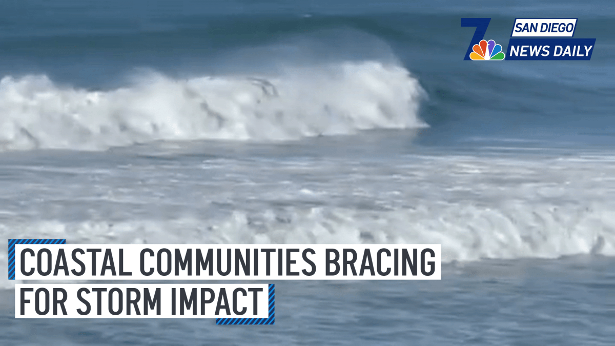 Coastal Communities Bracing for Storm Impact|San Diego News Now – NBC 7 ...