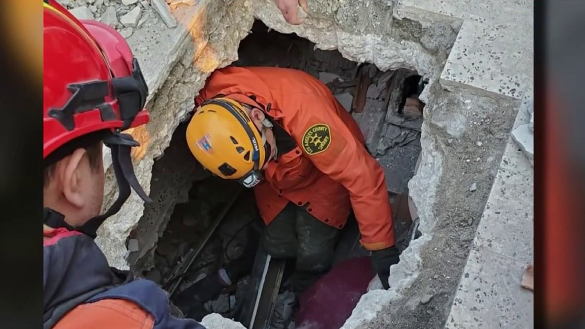 LA County Sheriff’s Members Help Rescue Mother and Son From Rubble in ...