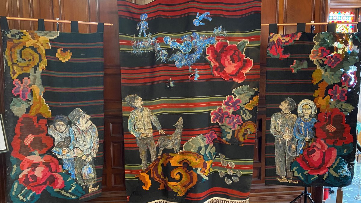 Ukrainians Use Art to Depict Bright Homeland Torn by War at San Diego ...