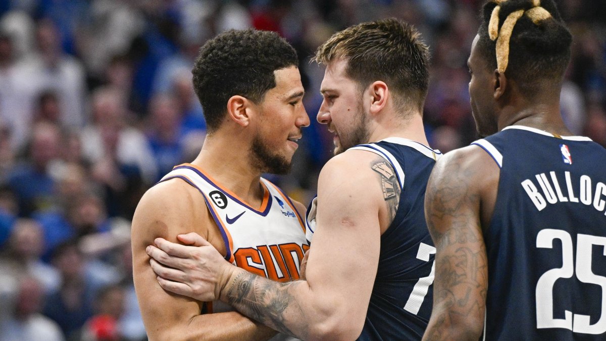 Mavericks’ Luka Doncic Has Message for Suns’ Devin Booker After Heated Exchange – NBC 7 San Diego